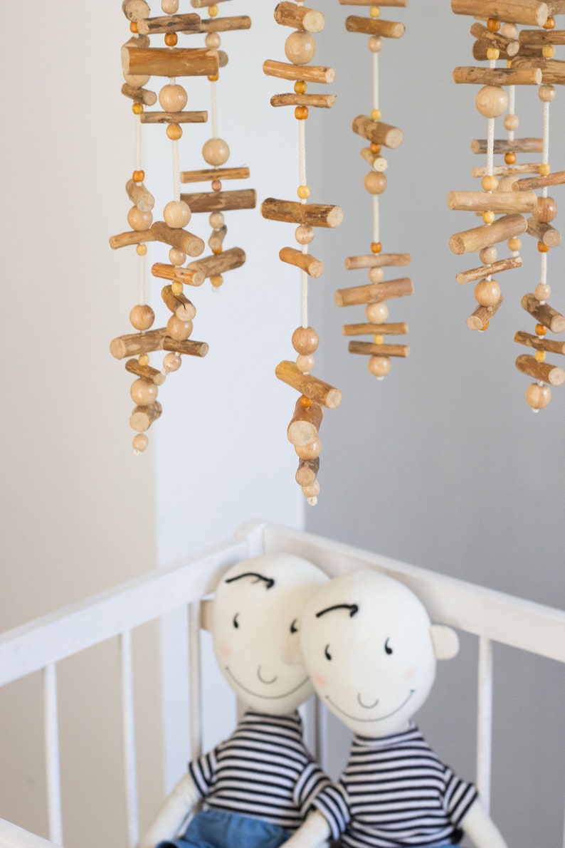 Wooden Baby Mobile Mobile Art Baby Mobile Kit Wood Crib - Etsy