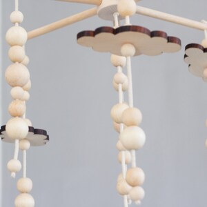 Wooden Baby Mobile, Wood Crib Mobile, Baby Mobile Girl, Baby Mobile Kit ...