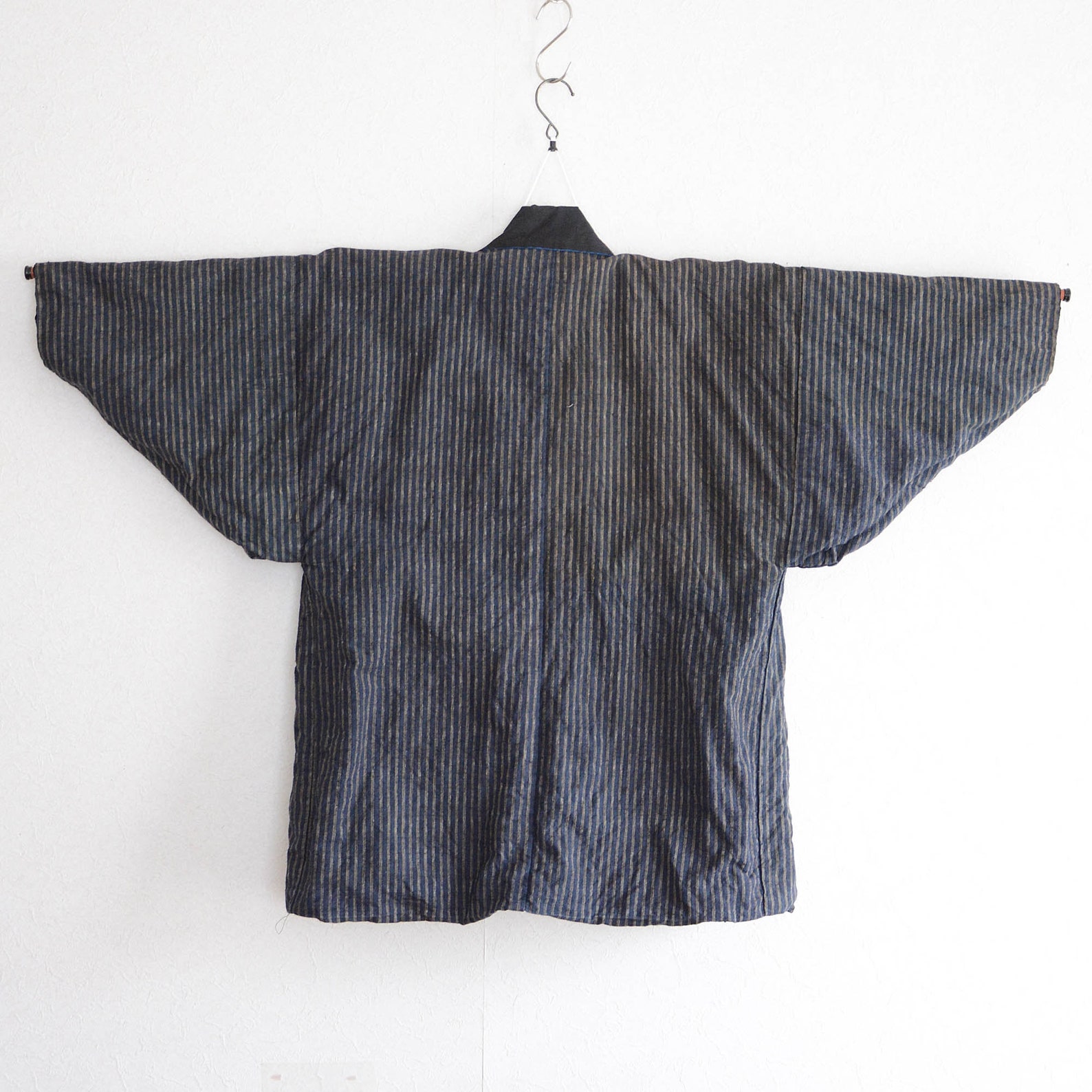 Noragi Jacket Men Kimono Cotton Japanese Fabric Vintage Crazy Pattern ...