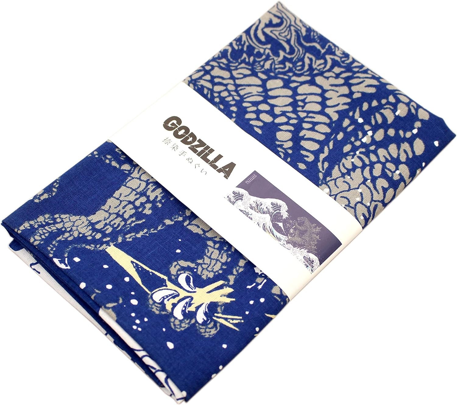 GODZILLA Tenugui Towel Ukiyoe Katsushika Hokusai Style - Etsy