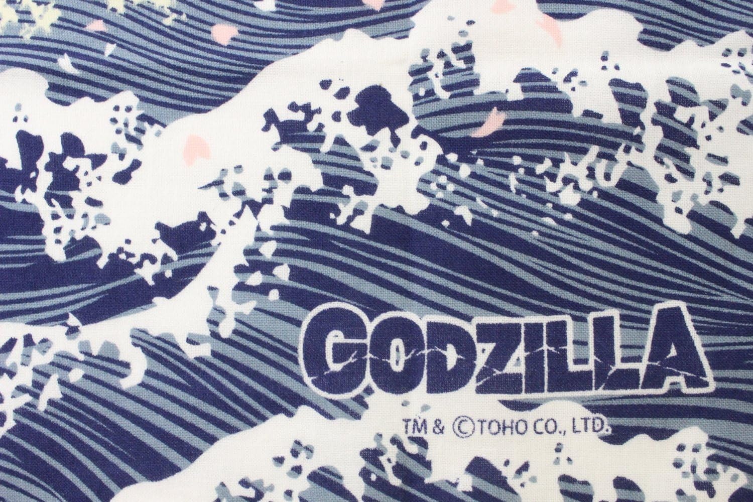 Tenugui Towel GODZILLA Ukiyoe Katsushika Hokusai Style - Etsy Australia