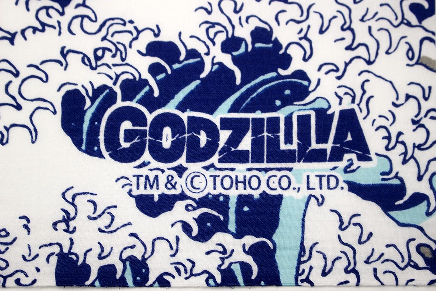 GODZILLA Tenugui Towel Ukiyoe Katsushika Hokusai Style - Etsy