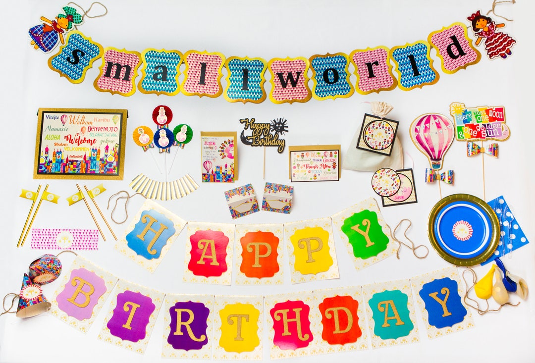 It's a Small World - Grand Box - Etsy