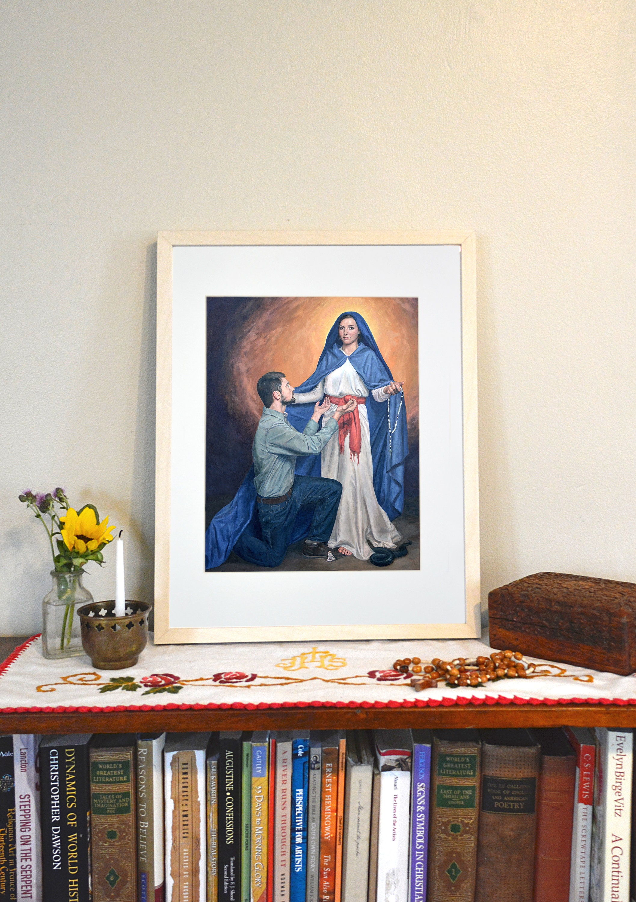 Marian Consecration Print - Etsy