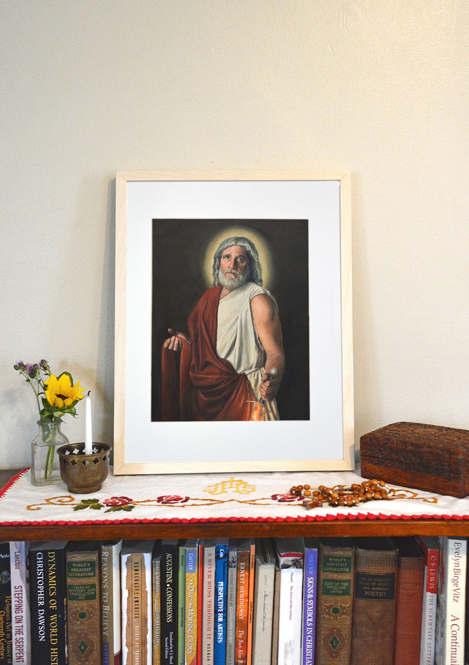 St. Elijah, Catholic Art Prints, Saint Art - Etsy