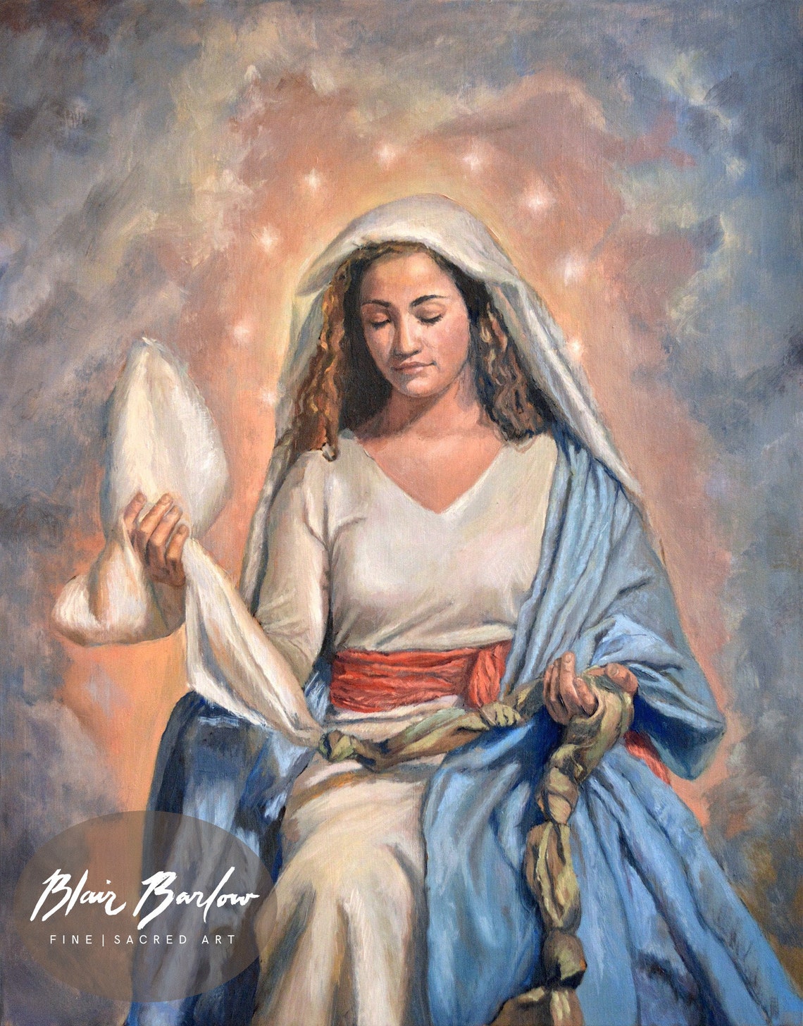 Our Lady Undoer of Knots Print, Catholic Art Prints, Untier of Knots - Etsy