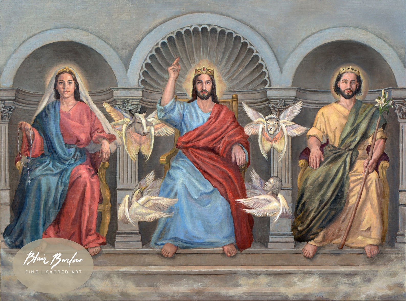 Matthew 20:23 Print, Consecration to Saint Joseph, Catholic Art Prints ...