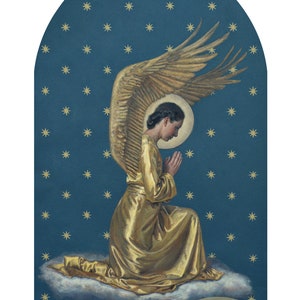 Angel Print - Etsy