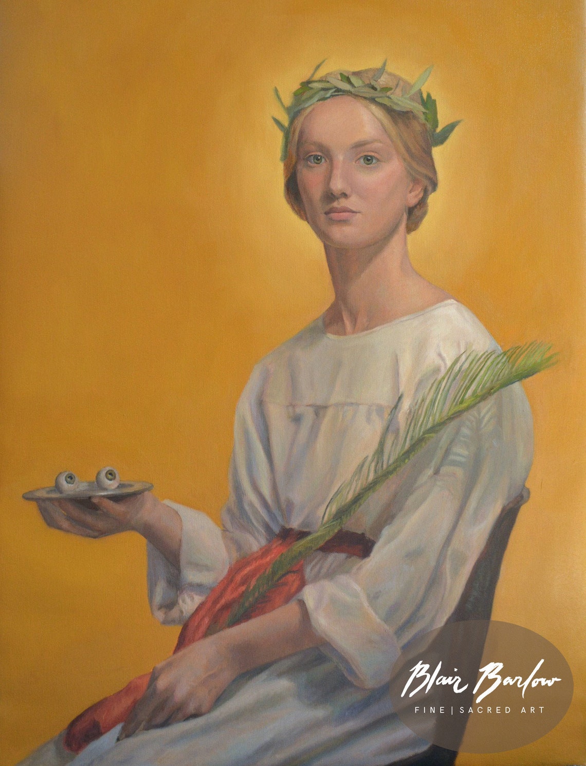 Saint Lucy Print - Etsy