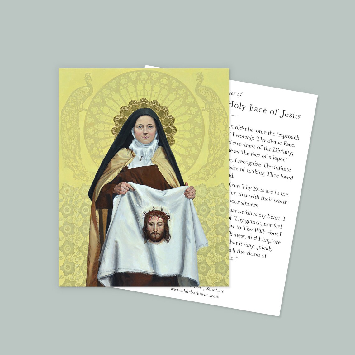 Therese of Lisieux Holy Card, Prayer Card - Etsy