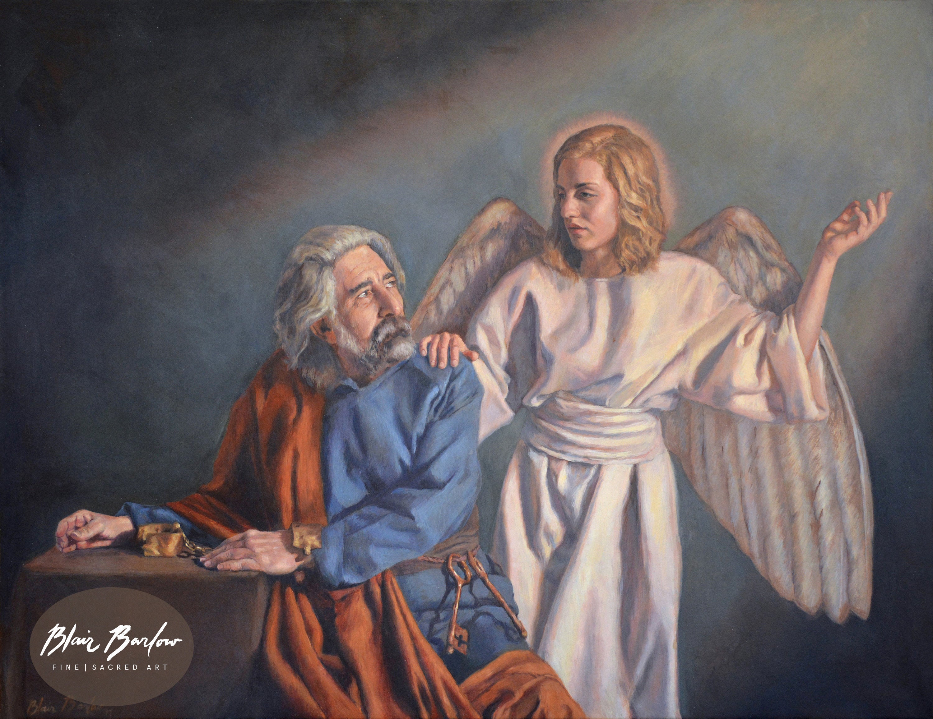 The Liberation of Saint Peter Print - Etsy