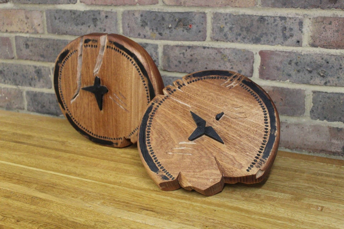 Battle Worn Shield - Etsy