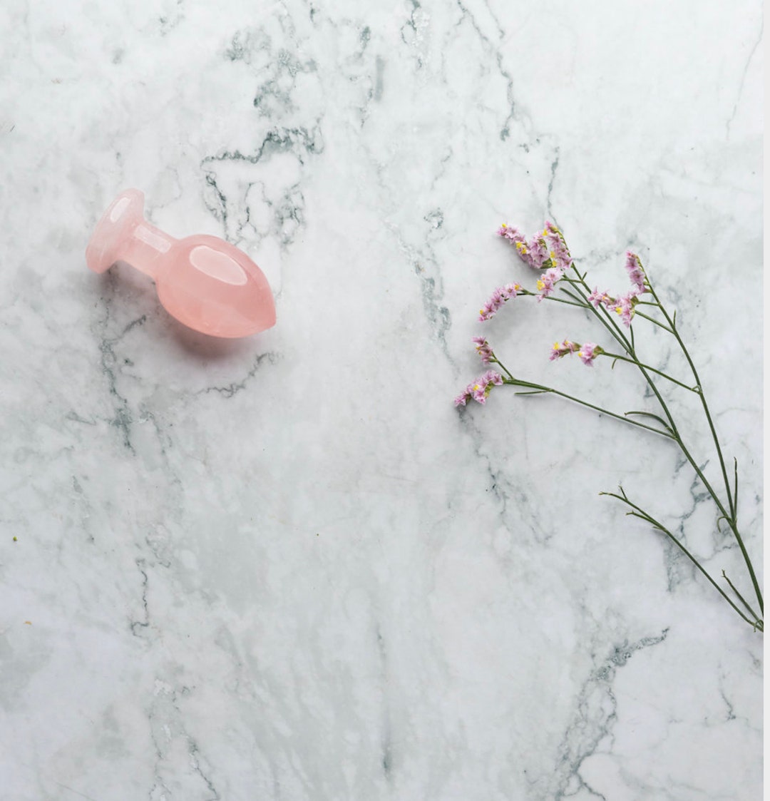 Anal Plug janus Rose Quartz - Etsy