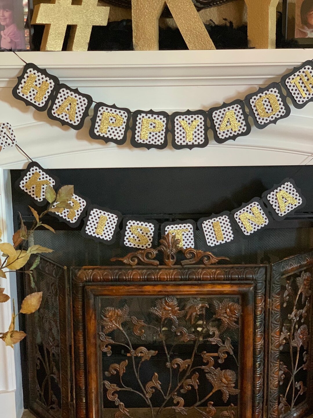 Custom Party Banner - Etsy