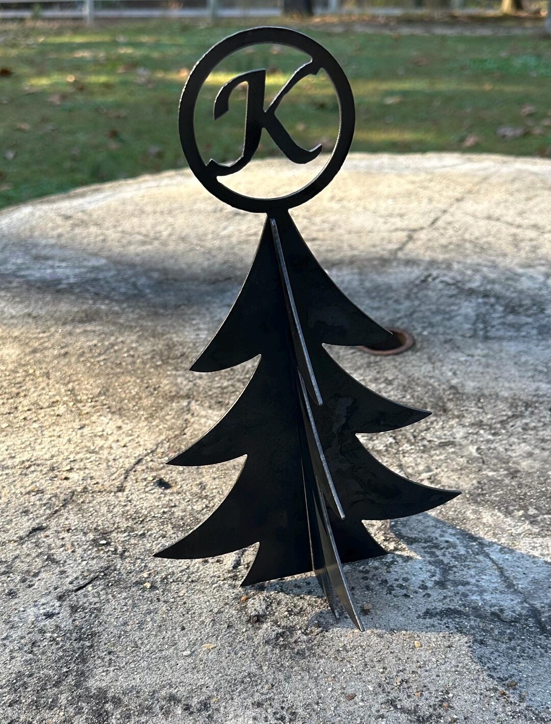 Metal Christmas Tree Decorations, Plasma Cut - Etsy