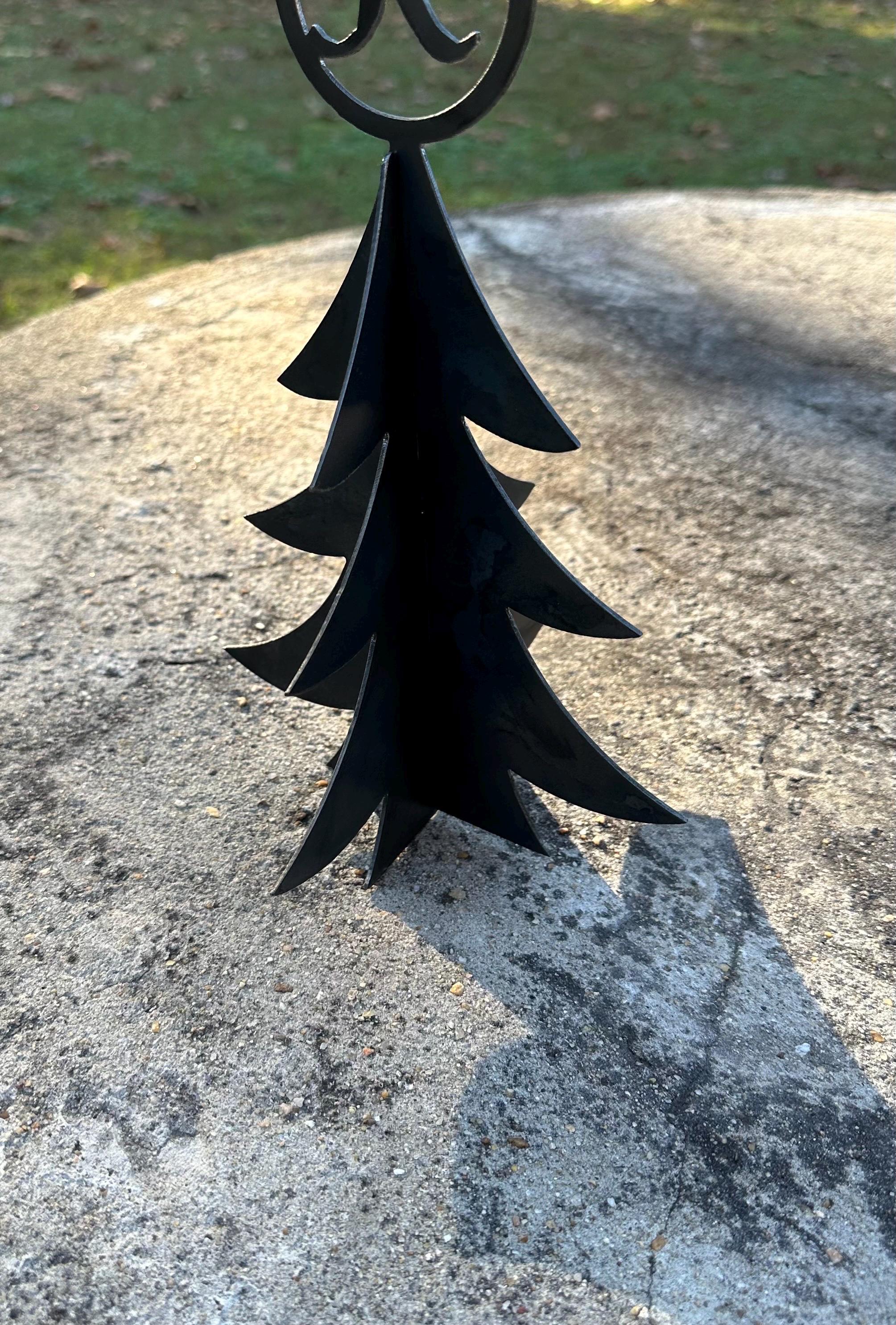 Metal Christmas Tree Decorations, Plasma Cut - Etsy