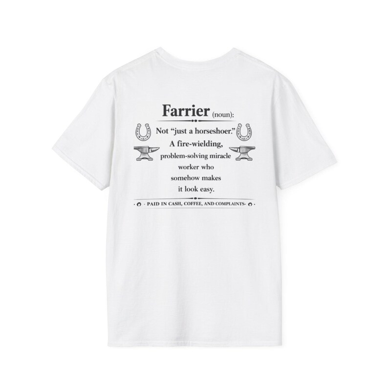 Funny Farrier Shirt, Gift for Farrier, Horse Owner Gift, Equestrian ...