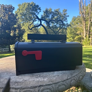 Horse Head Mailbox Topper, Address Sign - Etsy