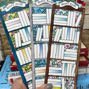 Bookmark Trackers for Schools, Library, and Book Lovers Set of 4 - Etsy