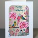 Happy Birthday Parakeet Laser Cut Greeting Card - Etsy