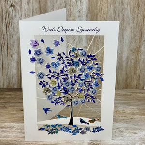 Sympathy Bundle Card Pack, With Deepest Sympathy 4 Laser Cut Cards - Etsy