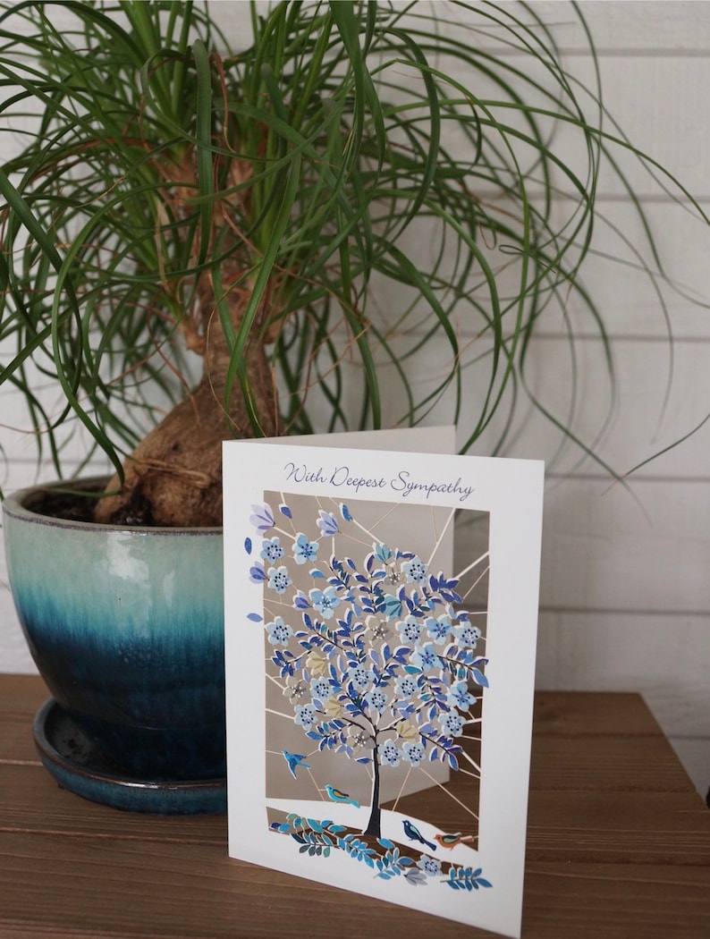 Sympathy Bundle Card Pack, With Deepest Sympathy 4 Laser Cut Cards - Etsy