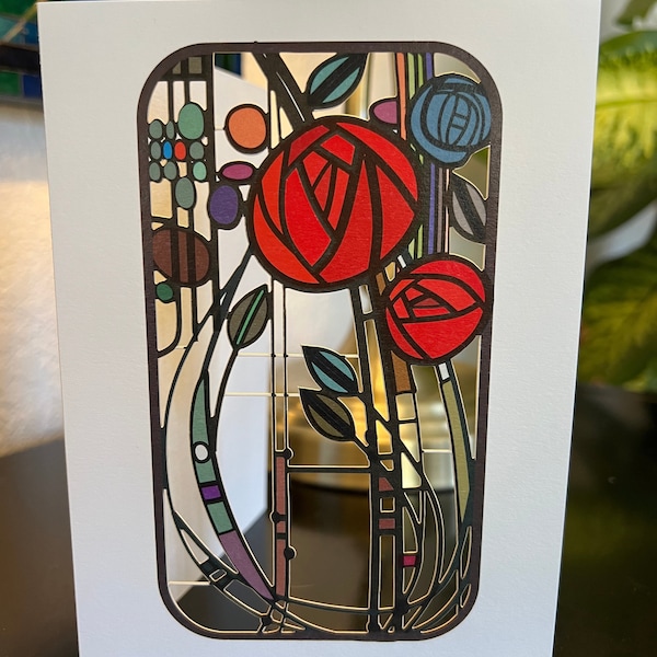 Mackintosh Rose - Etsy