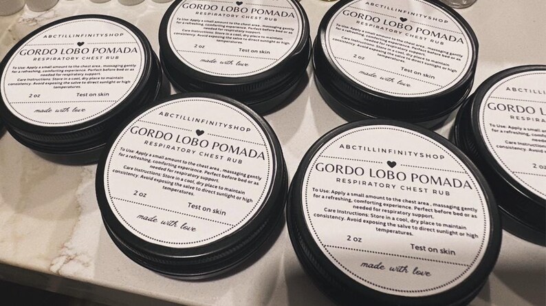 Gordo Lobo Pomada mexican Mullein Chest Rub - Etsy