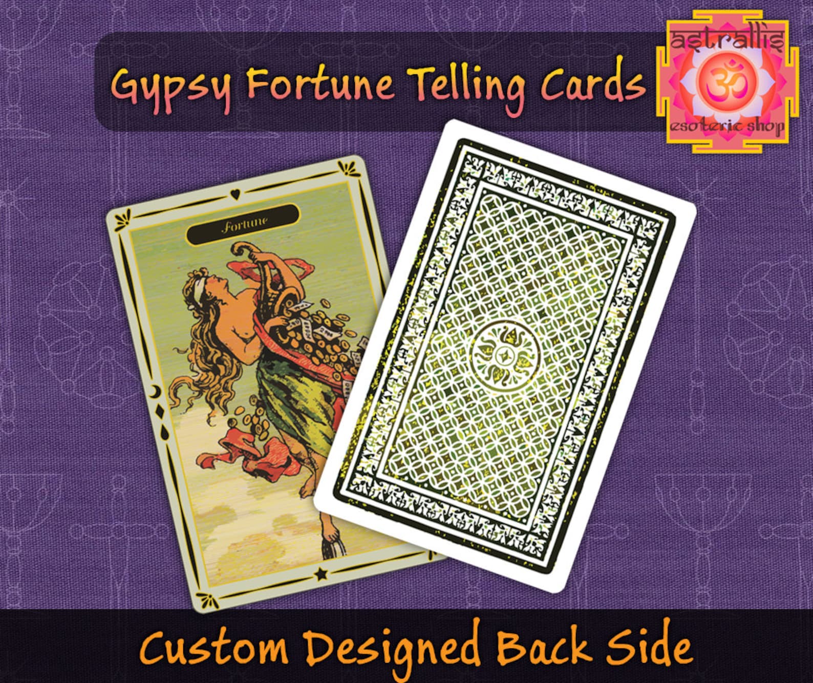 Gypsy Oracle Cards Gypsy Fortune Telling Cards | Etsy