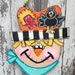 Fall Door Hanger, Scarecrow Door Decor, Thanksgiving Door Hanger, Fall ...
