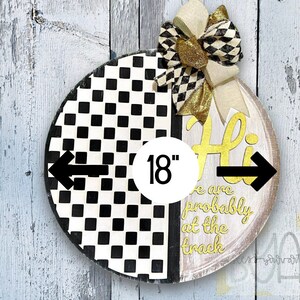 Racing Wooden Door Hanger| Race Car Door Sign| Porch Sign | Racing ...