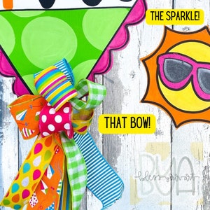 Spring Kite Door Hanger, Spring Door Wreath, Door Hanger and Porch ...