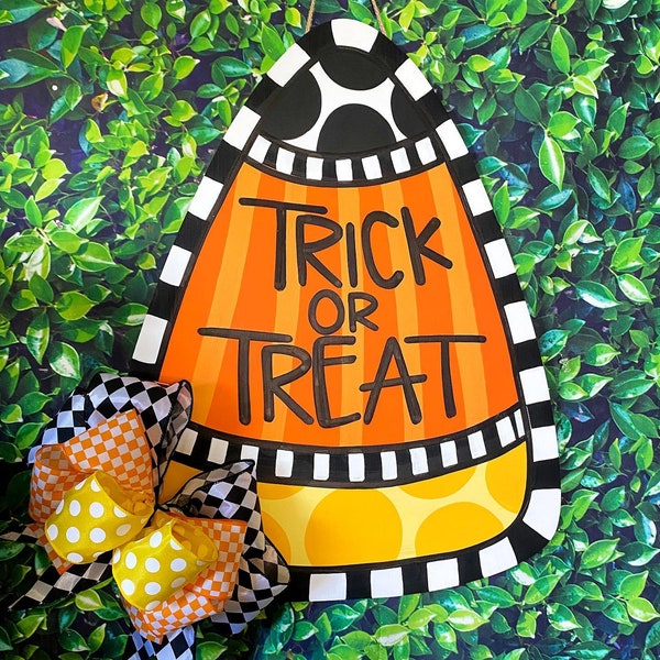 Candy Corn Sign - Etsy