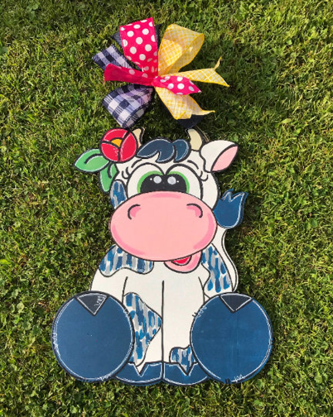 Cow Door Decorcow Door Hanger Farm Nursery Hanger Nursery - Etsy