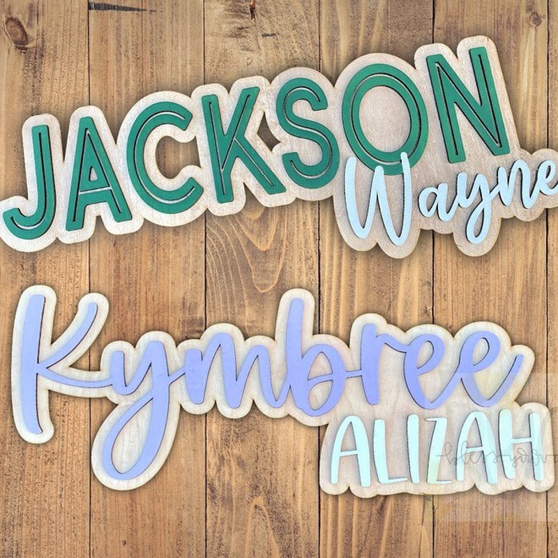 Large Name Sign - Etsy