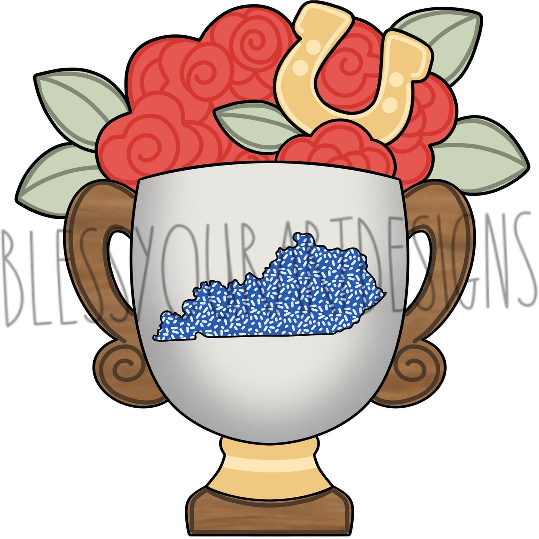 Door Hanger TEMPLATE: Derby Trophy| Door Hanger Template, Digital ...