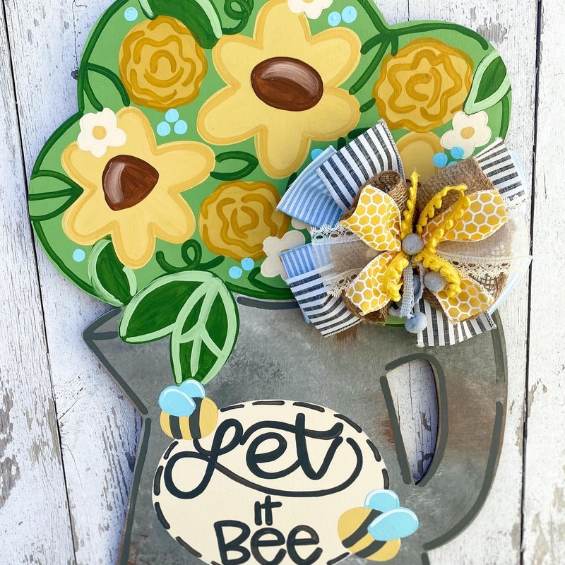 Bee Door Sign - Etsy