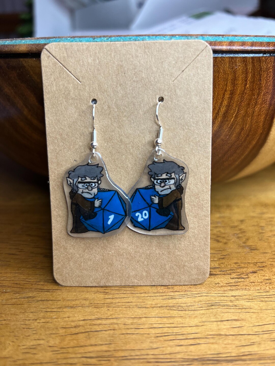 Gravity Falls DND Earrings - Etsy