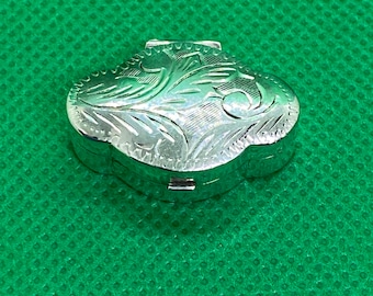 Sterling Silver 925 Pill Box. - Etsy