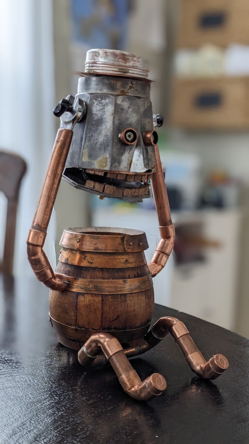 Steampunk Clacker Robot - PRICE DROP!! - Etsy