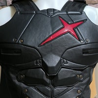 Red X Chest and Abs Armor - Etsy