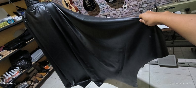 Leather/latex Fabric Cape - Etsy