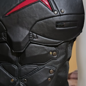 Red X Chest and Abs Armor - Etsy
