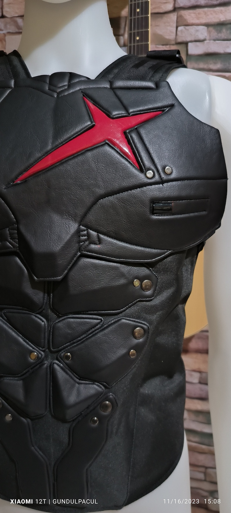 Red X Chest and Abs Armor - Etsy