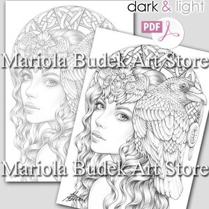 Coloring Pages Six Pack of Premium Art V | 50% off | Printable Adult ...