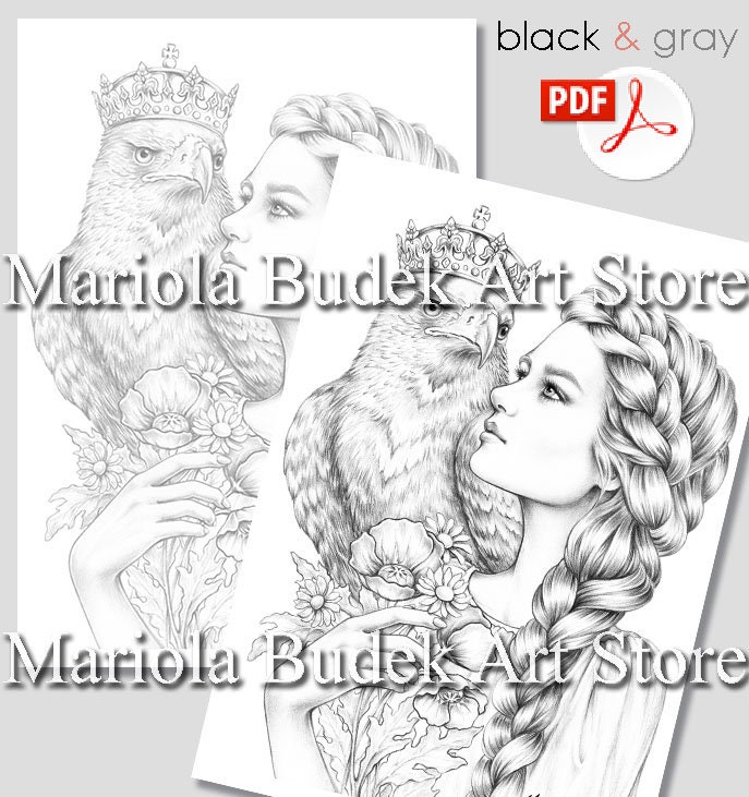 Coloring Pages Six Pack of Premium Art II 50% off - Etsy