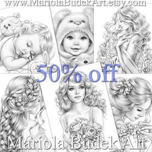 Coloring Pages Six Pack of Premium Art XI | 50% off | Printable Adult ...
