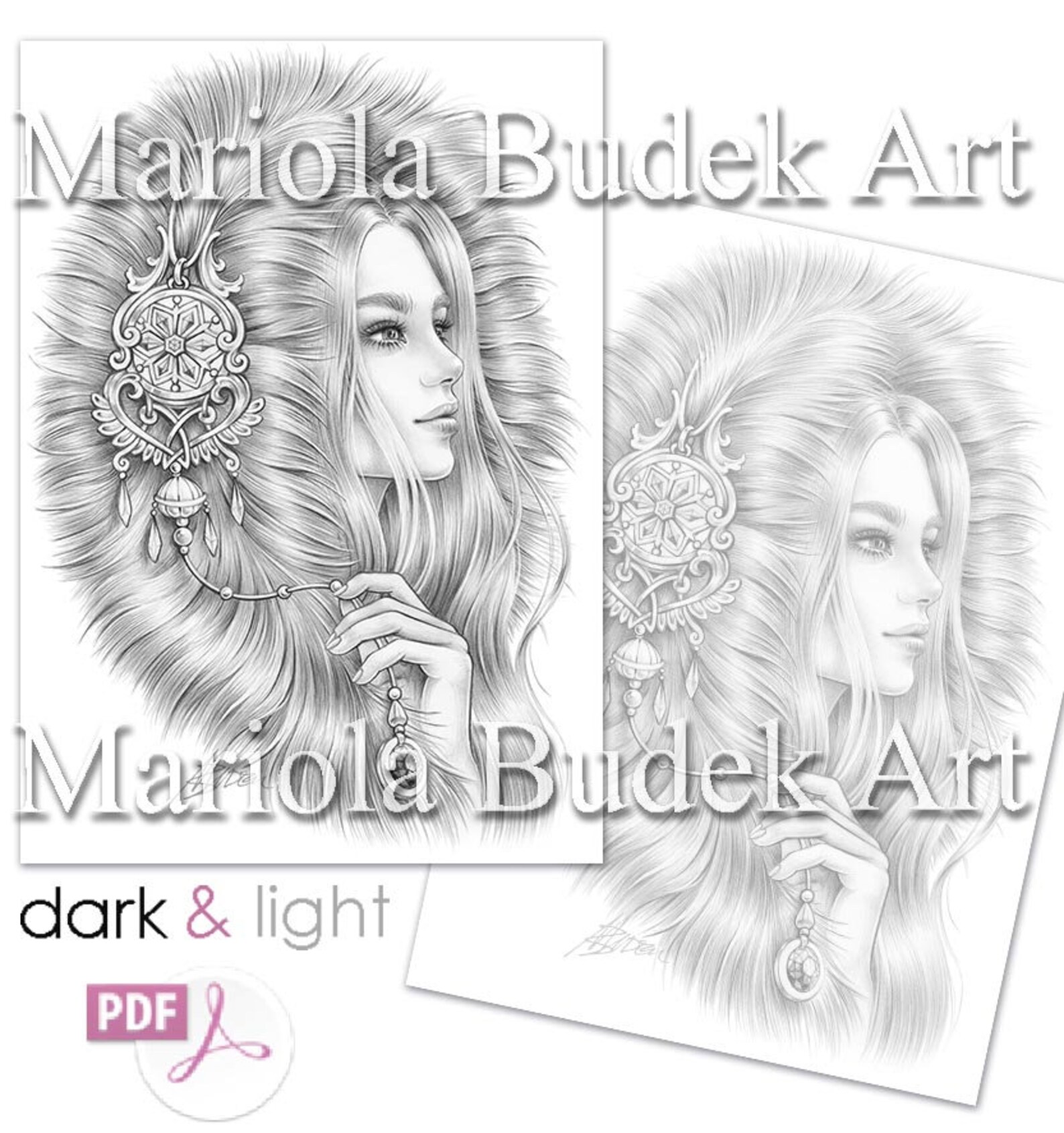 Coloring Pages Six Pack of Premium Art X 50% off Printable Adult ...