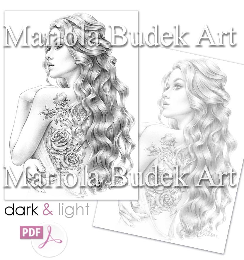 Coloring Pages Six Pack of Premium Art X 50% off Printable - Etsy