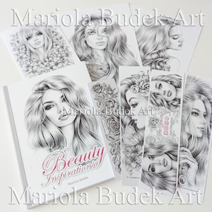 Beauty Inspirations Set | Mariola Budek - Coloring Book | Kids ...